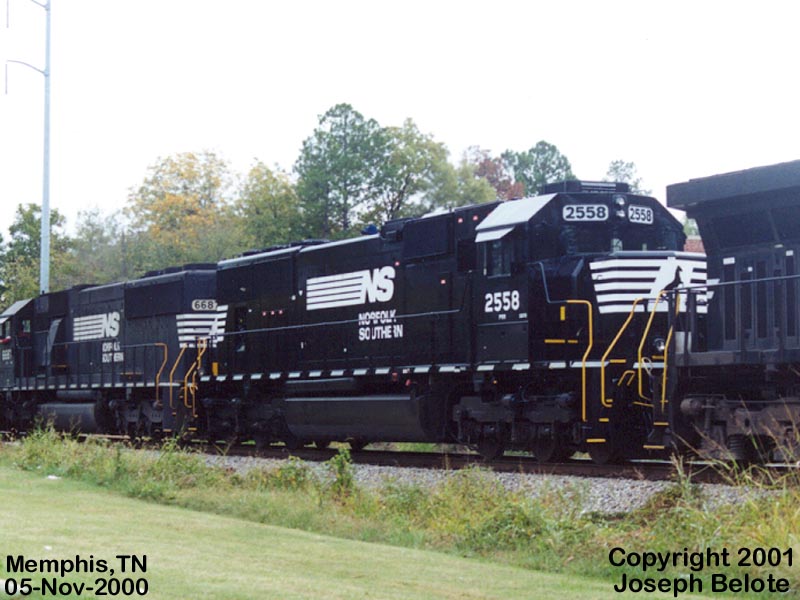 Post Conrail Repaints, Norflok Southern Repaint List