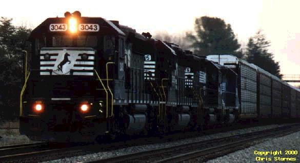 Post Conrail Repaints, Norflok Southern Repaint List