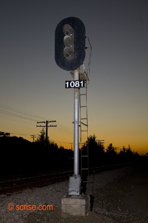 Cajon Pass ATSF Signals Steve Crise Photos
