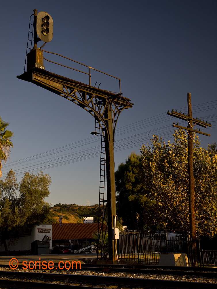 Cajon Pass ATSF Signals Steve Crise Photos