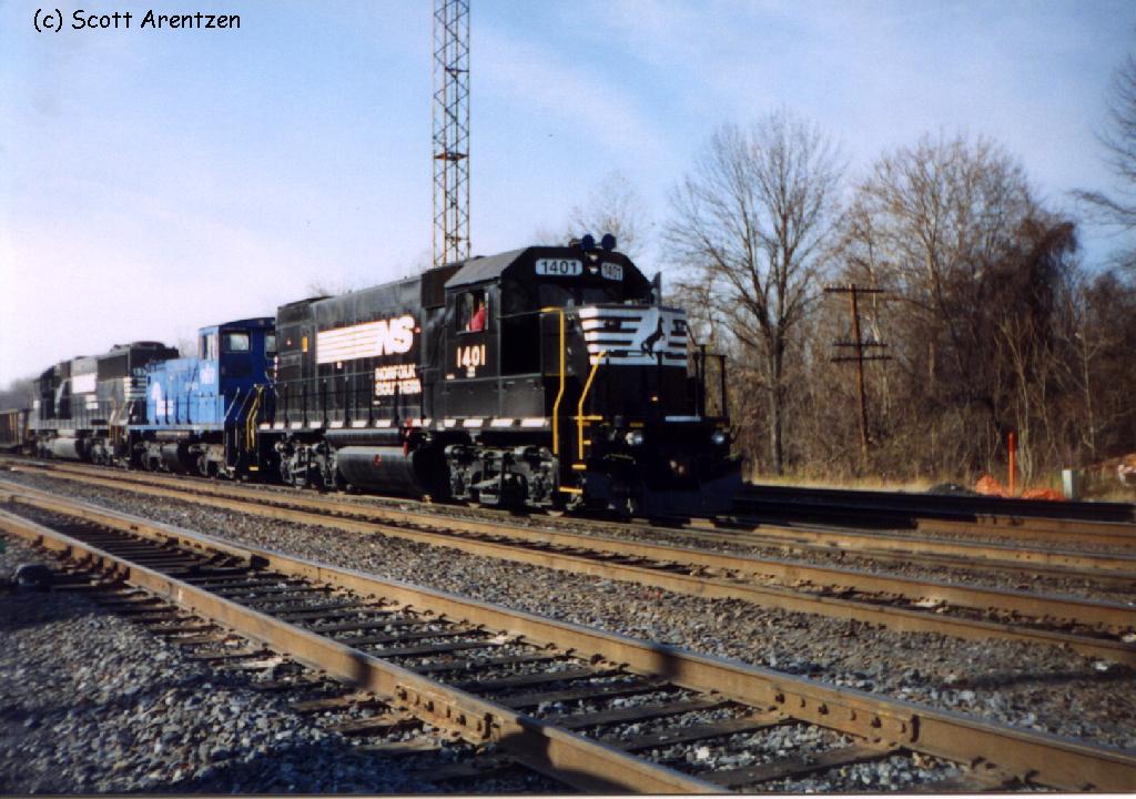 Post Conrail Repaints, Norflok Southern Repaint List