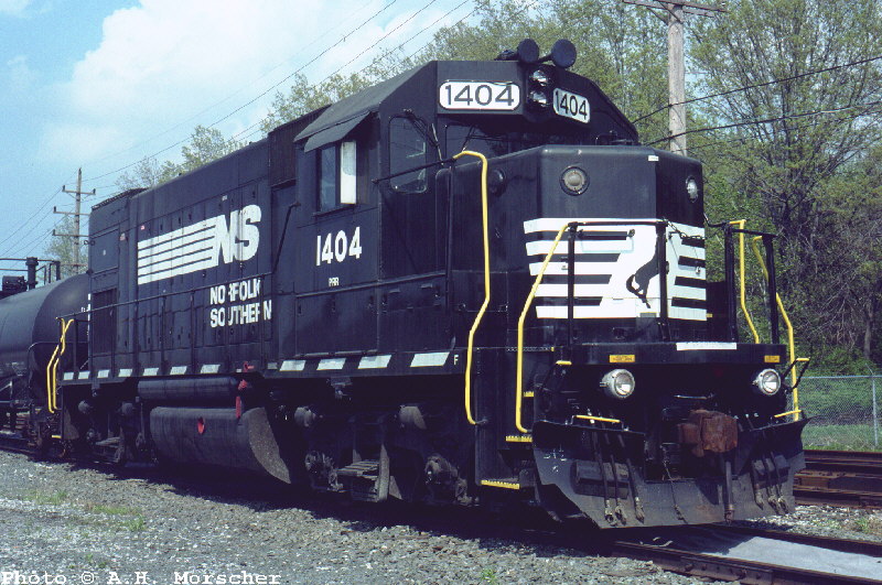 Post Conrail Repaints, Norflok Southern Repaint List