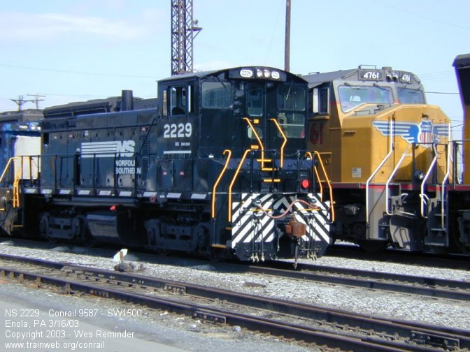 Post Conrail Repaints, Norflok Southern Repaint List