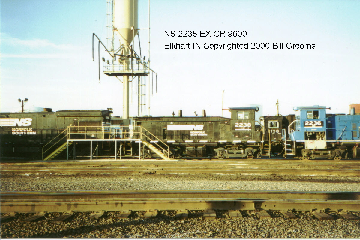 Post Conrail Repaints, Norflok Southern Repaint List