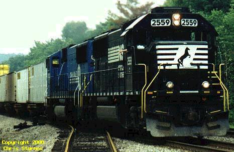 Post Conrail Repaints, Norflok Southern Repaint List