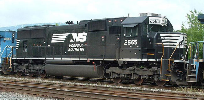 Post Conrail Repaints, Norflok Southern Repaint List