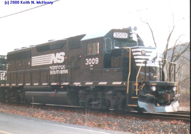 Post Conrail Repaints, Norflok Southern Repaint List