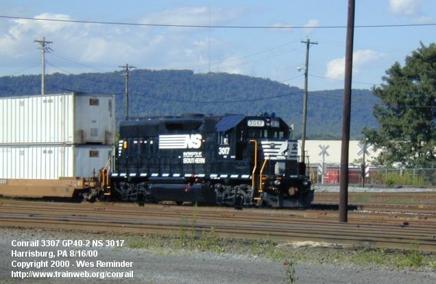 Post Conrail Repaints, Norflok Southern Repaint List